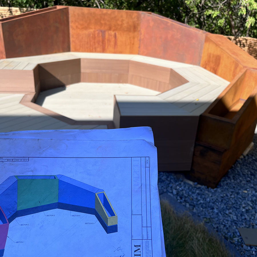 Custom Corten Steel Planters ️ Toronto & GTA | Lukim Metal